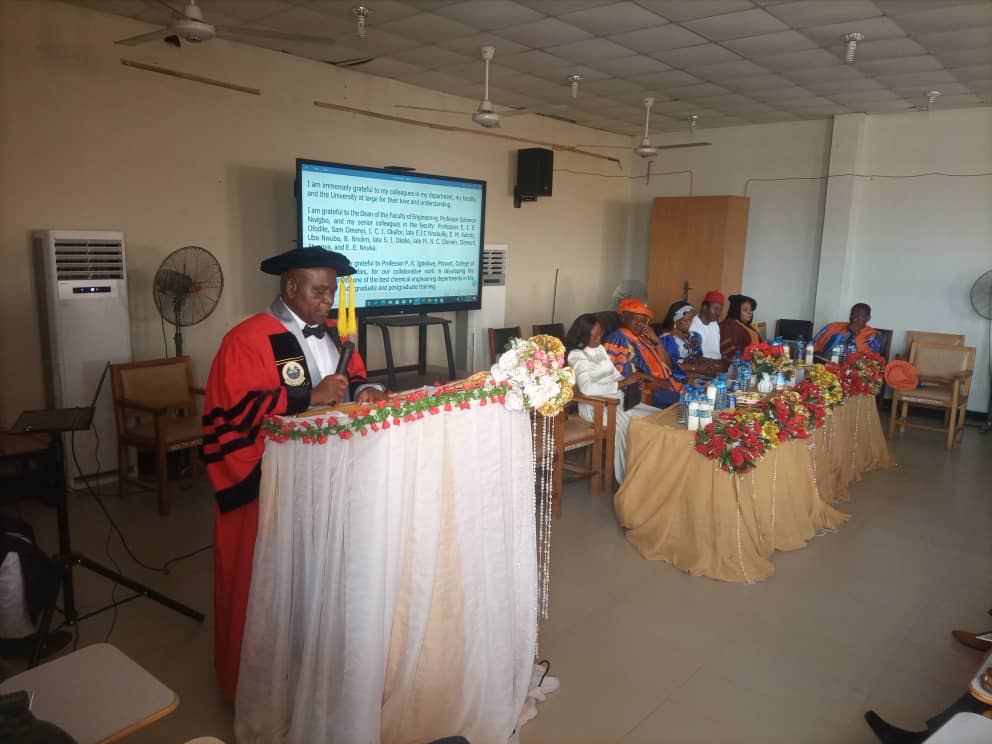 UNIZIK: Engineering Faculty Honours Prof. O.D. Onukwuli On Occasion of ...