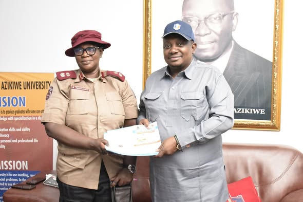 UNIZIK VICE‑CHANCELLOR PROF. BOND ANYAEHIE RECEIVES SECTOR COMMANDER OF ...