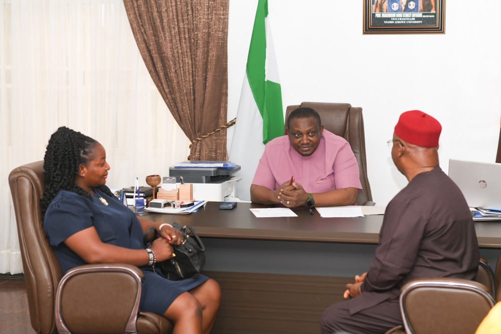 WELL HEALTH NETWORK PAYS A COURTESY VISIT TO THE VICE-CHANCELLOR ...